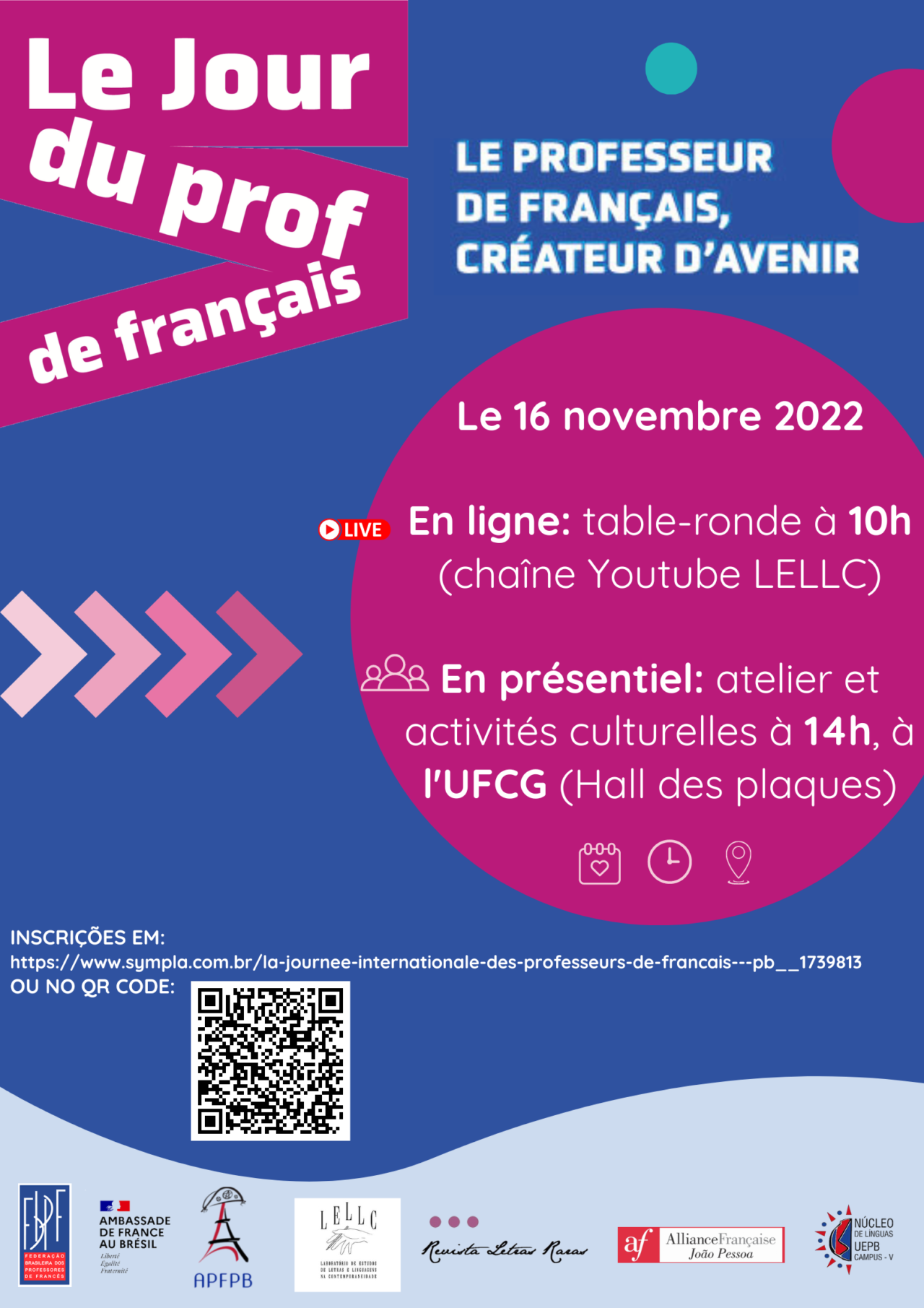 Journée internationale des professeurs de français à Paraíba | La ...